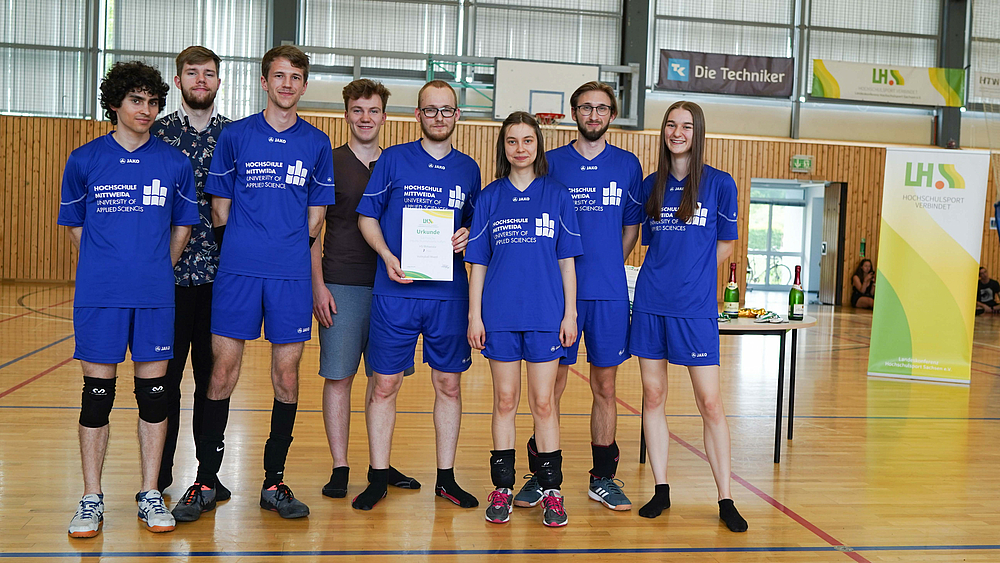 Sächsische Hochschulmeisterschaft im Volleyball Mixed - HS Mittweida