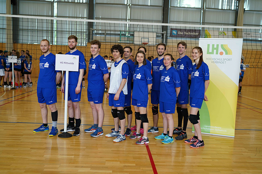 Sächsische Hochschulmeisterschaft im Volleyball Mixed - HS Mittweida